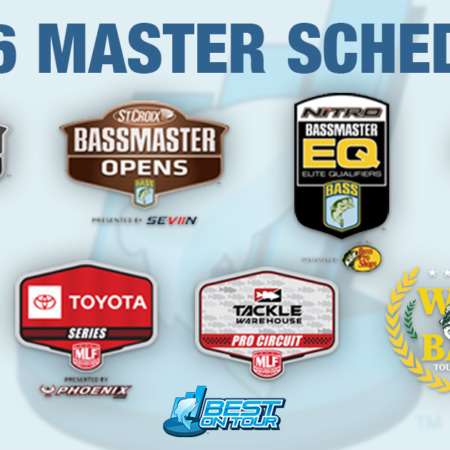 Complete 2026 Pro Bass Tournament Master Schedule – Bassmaster Elite ...